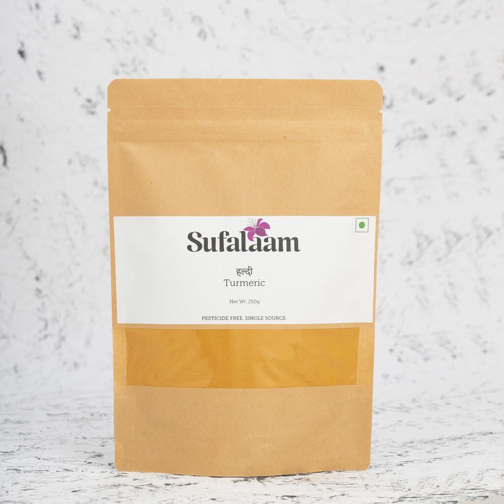 Erode Turmeric Powder High Curcumin, Additive-Free, Haldi organic fresh ...